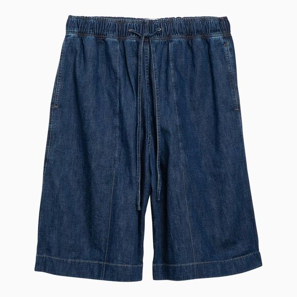 Studio Nicholson | Shorts | Studio Nicholson Blue Denim Bermuda Shorts ...